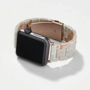 heyday | Wearables | Pastel Marble Resin Band For Apple Watch 4245mm By ...